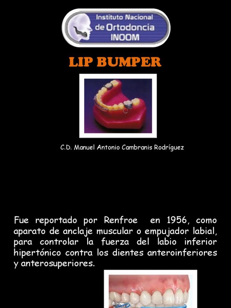Lip Bumper | Diente humano | Diente | Prueba gratuita de 30 días | Scribd