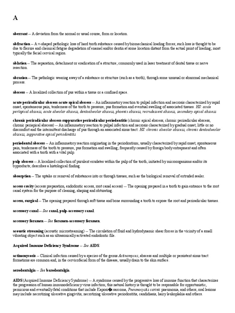 Per/apical Abscess, Acute Alveolar Abscess, Dentoalveolar Abscess ...