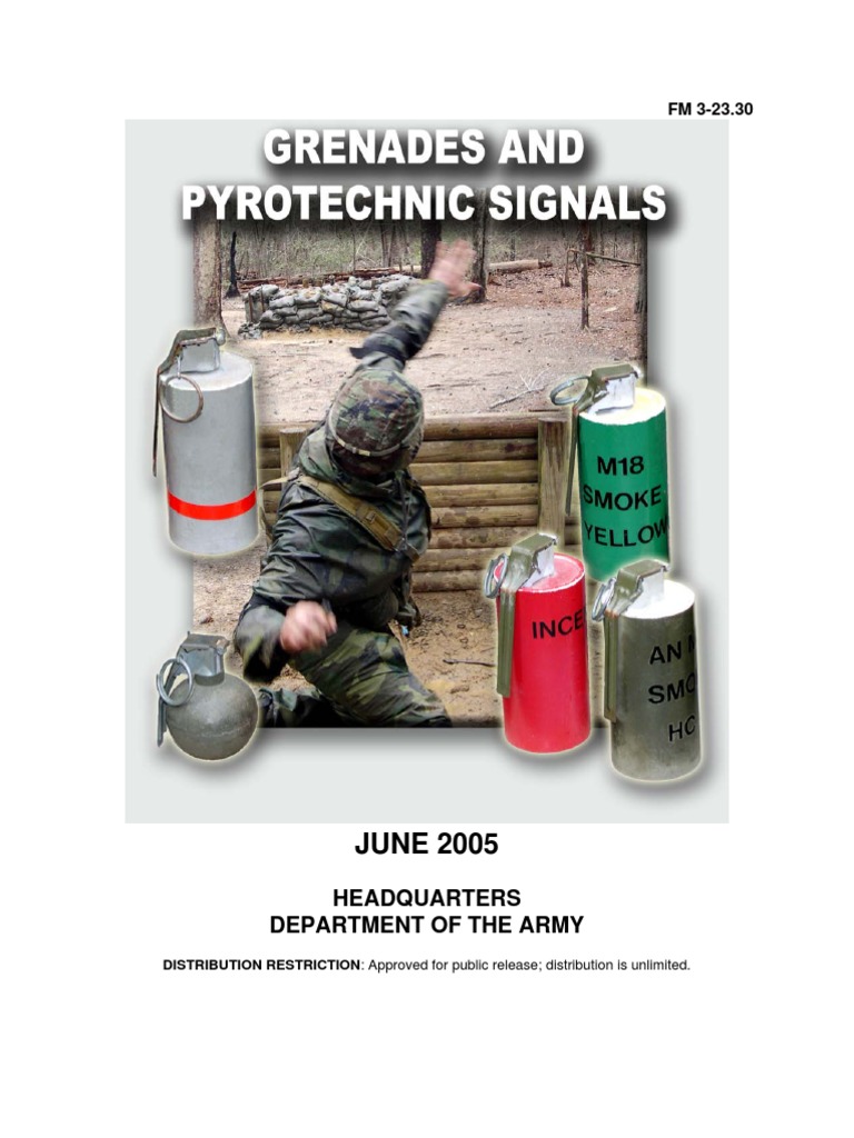 Employ Hand Grenades | PDF | Fuze | Nature