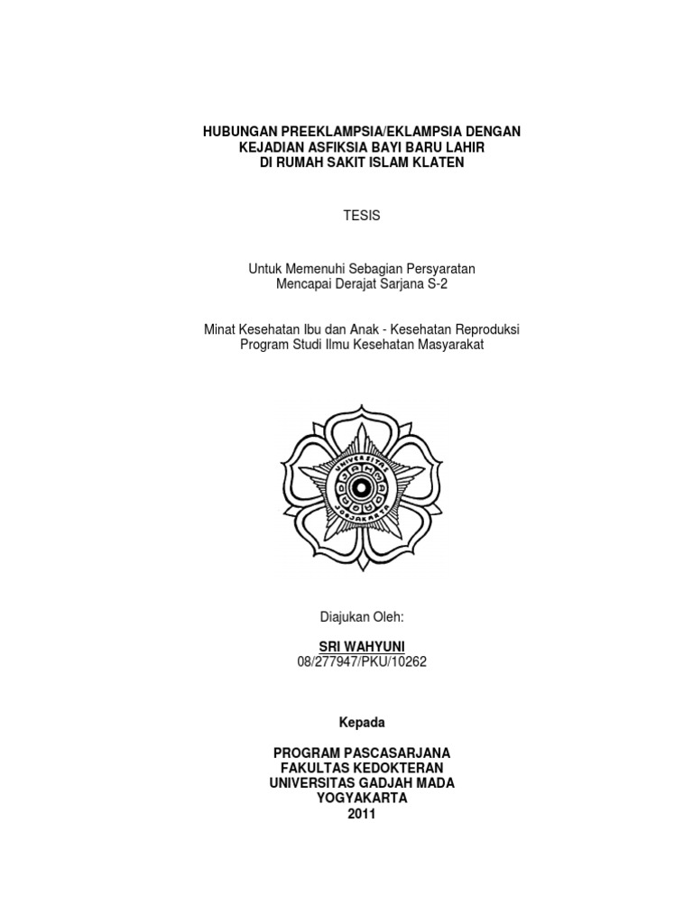Tesis Ugm PDF | PDF