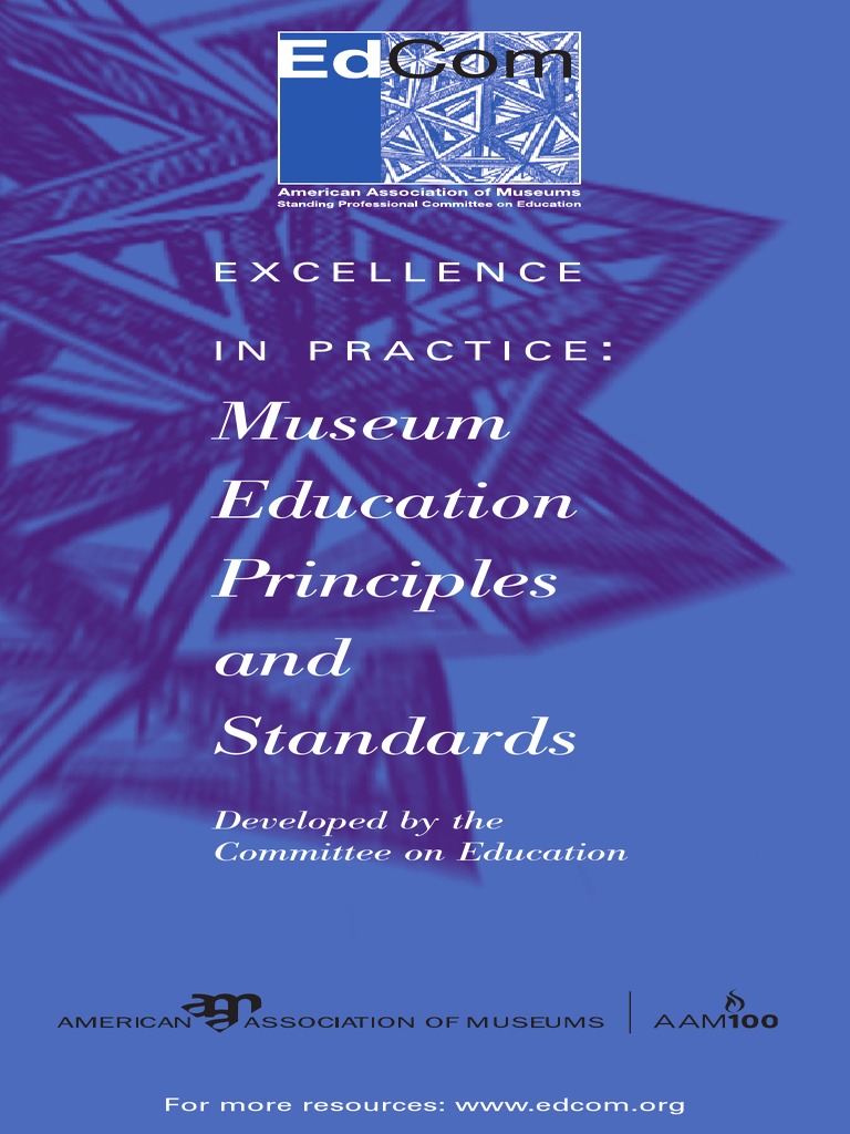 Museum Principles Standards Pdf Museum Evaluation