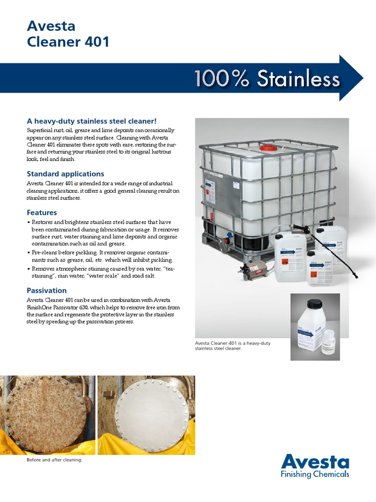 Avesta Cleaner 401 | Stainless Steel | Steel