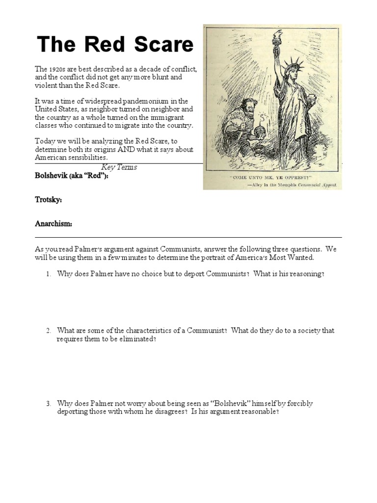 The Red Scare | PDF | Leon Trotsky | Communism