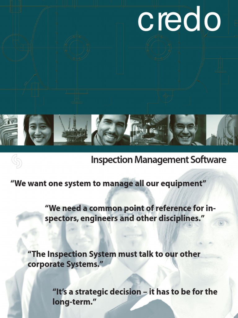 Managing Industrial Assets and Inspection Workflows Through Credo ...