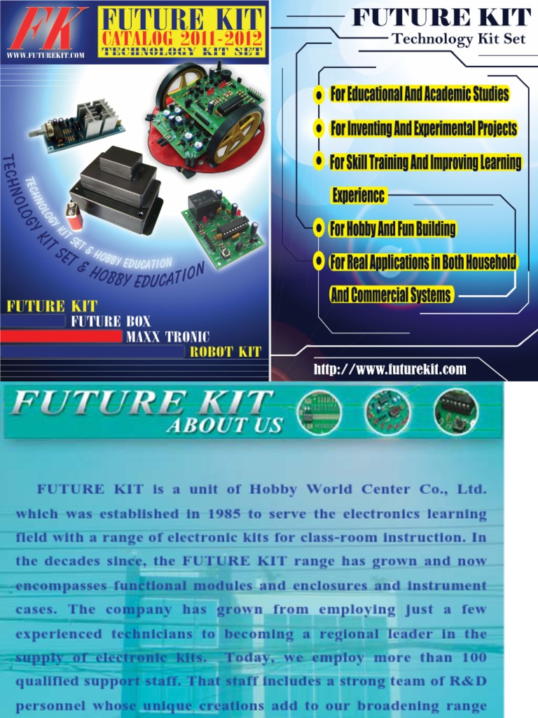 Future Kit: DIY Electronics Projects | PDF | Light Emitting Diode ...