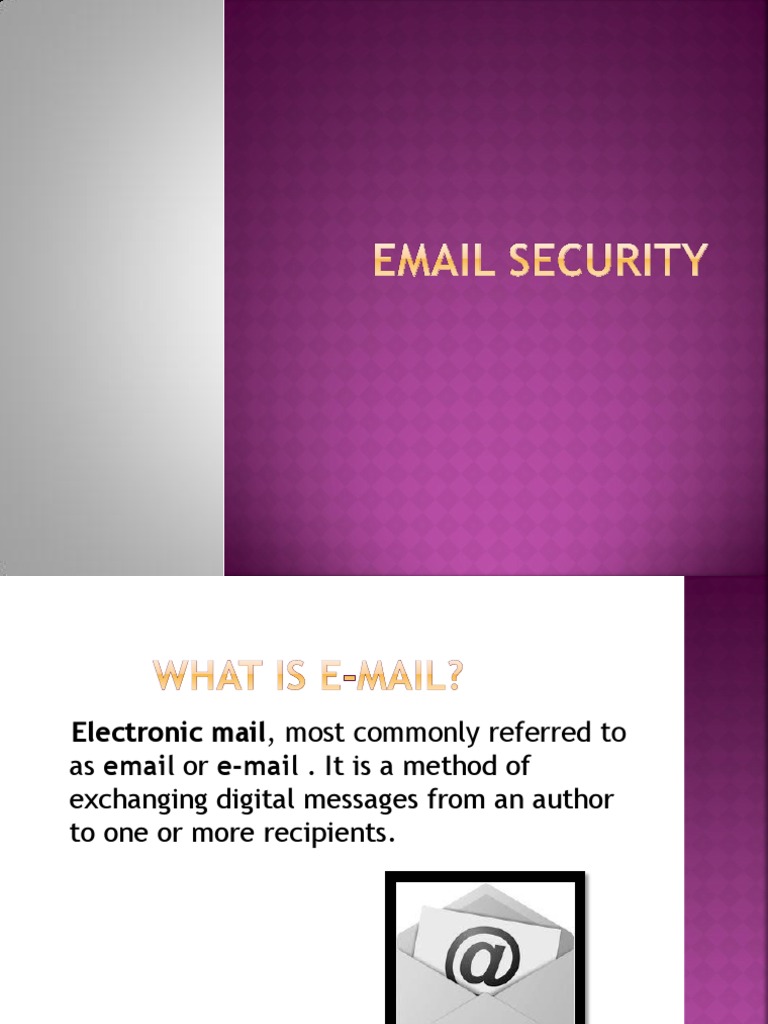Email Security | PDF | Public Key Cryptography | Cyberwarfare