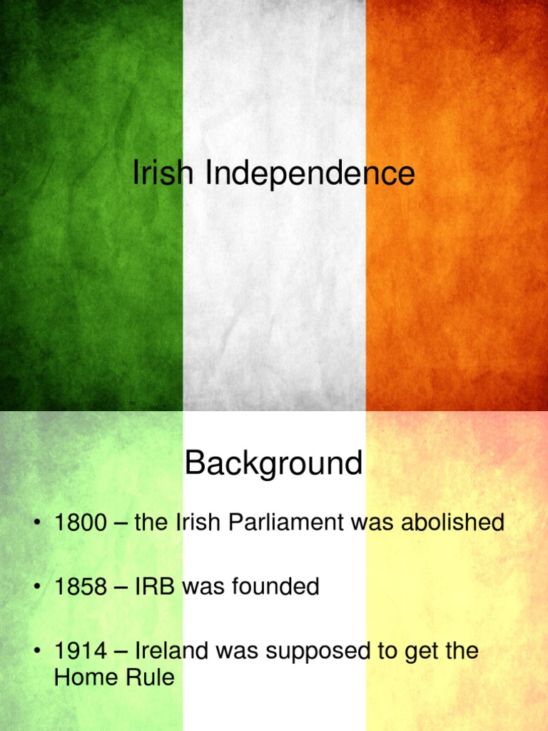 Timeline of Irish Independence Events | PDF | Michael Collins (Irish ...