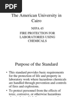 Fire Safety Nfpa - 45 | PDF