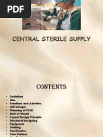 Standard Operating Procedure For CSSD | PDF | Sterilization (Microbiology)