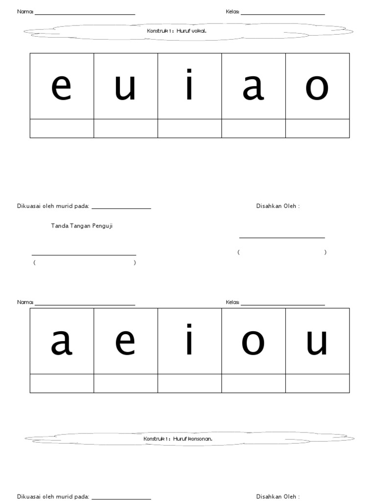 Kemahiran Lisan k1-k12 | PDF