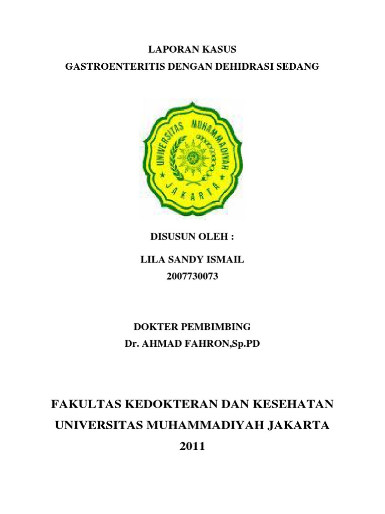 Lapkas GEA | PDF | Kesehatan Holistik | Sains & Matematika