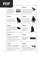 Monopoly Chance & Community Chest Cards Template | PDF | Payments | Taxes