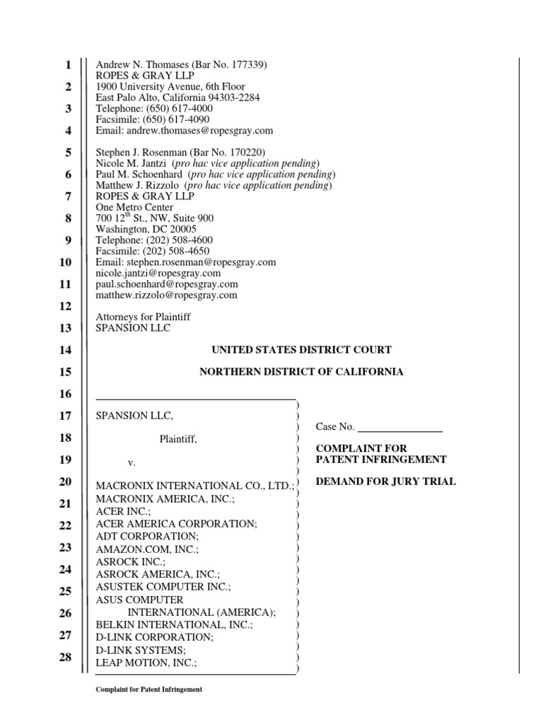 Spansion LLC | PDF | Computer Memory | Flash Memory