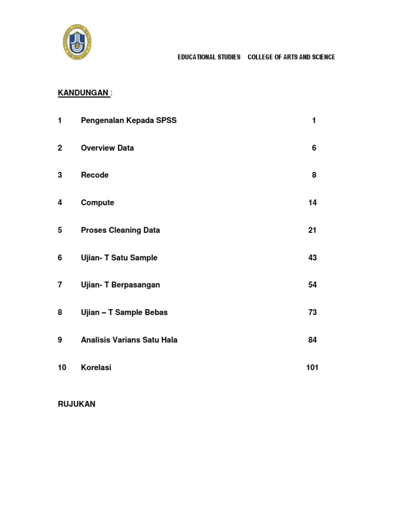 SPSS Data Analysis Guide for Students | PDF