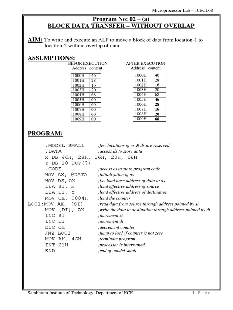 MP 8086 | PDF | Digital Technology | Computer Science