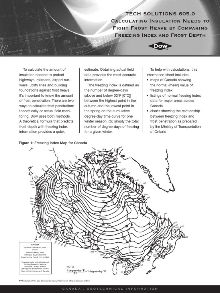 Freezing Index | PDF | Ontario | Alberta