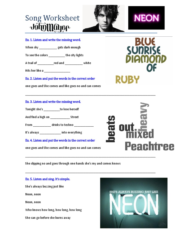 Neon John Mayer | PDF