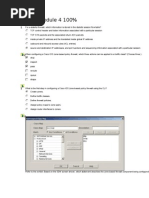CCNA Security Ch04 Quiz Answers | PDF | Firewall (Computing) | Internet Protocol Suite