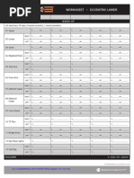 P90X Workout Sheets | PDF | Physical Exercise | Human Size