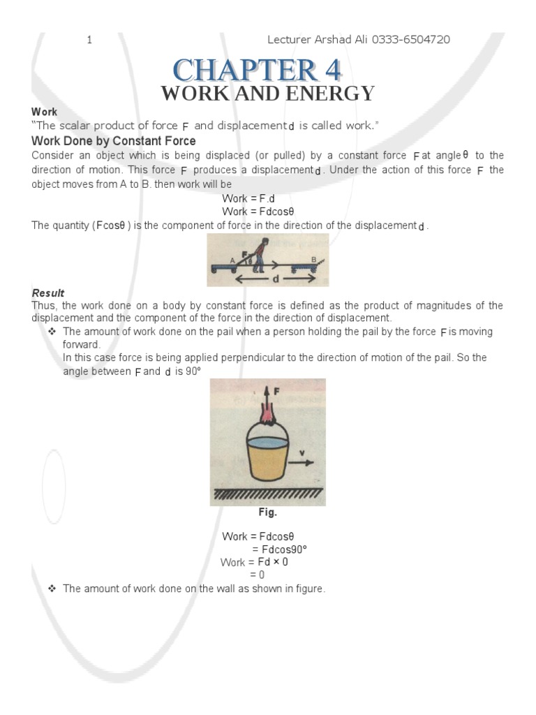 Understanding Work and Energy Principles | PDF | Solar Energy | Biomass