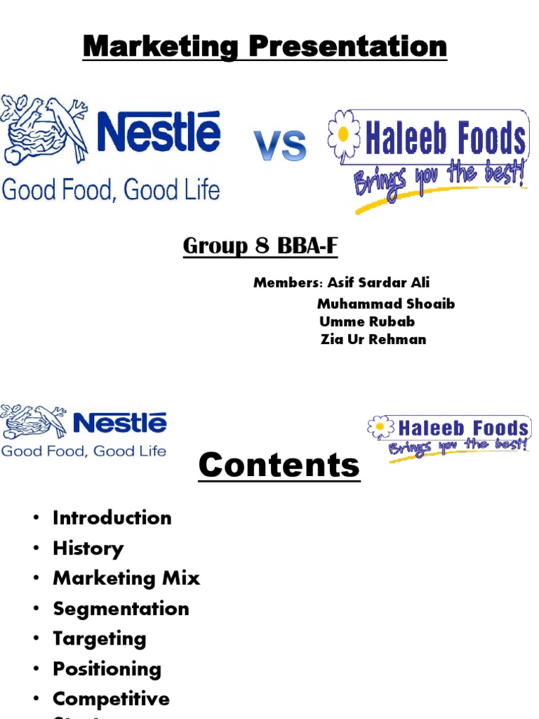 Haleeb Milk | PDF | Nestlé | Brand