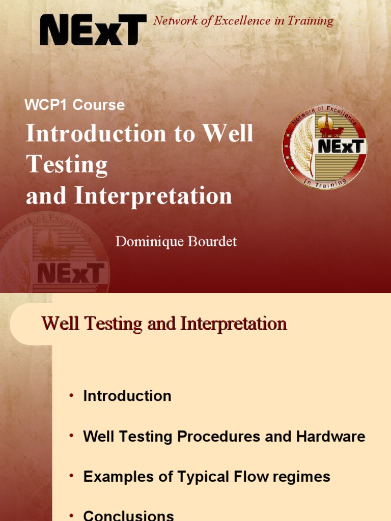 Well Testing | PDF | Petroleum Reservoir | Drilling Rig