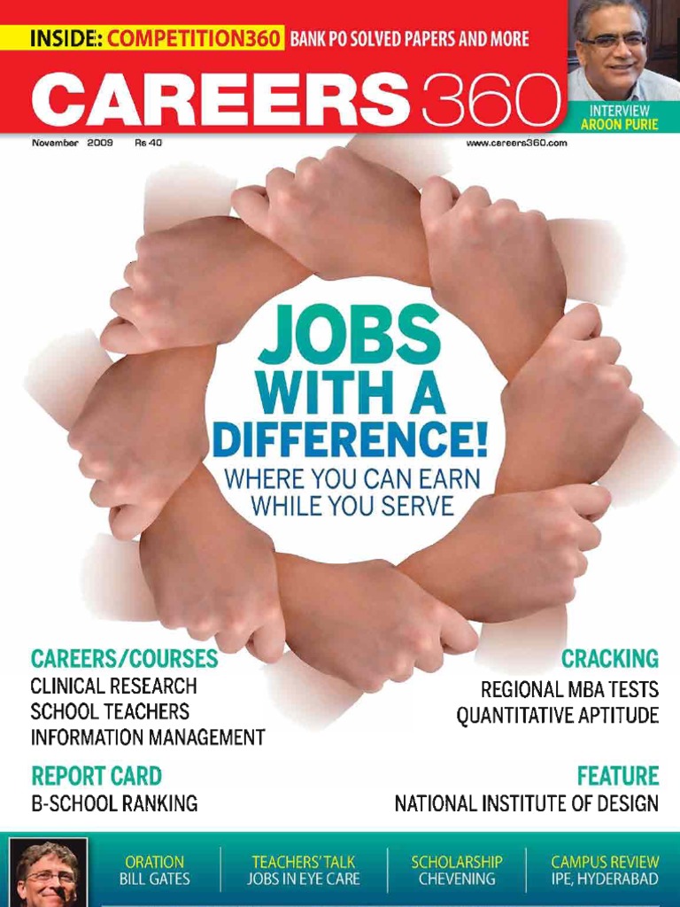 Careers360: November 2009 Insights | PDF