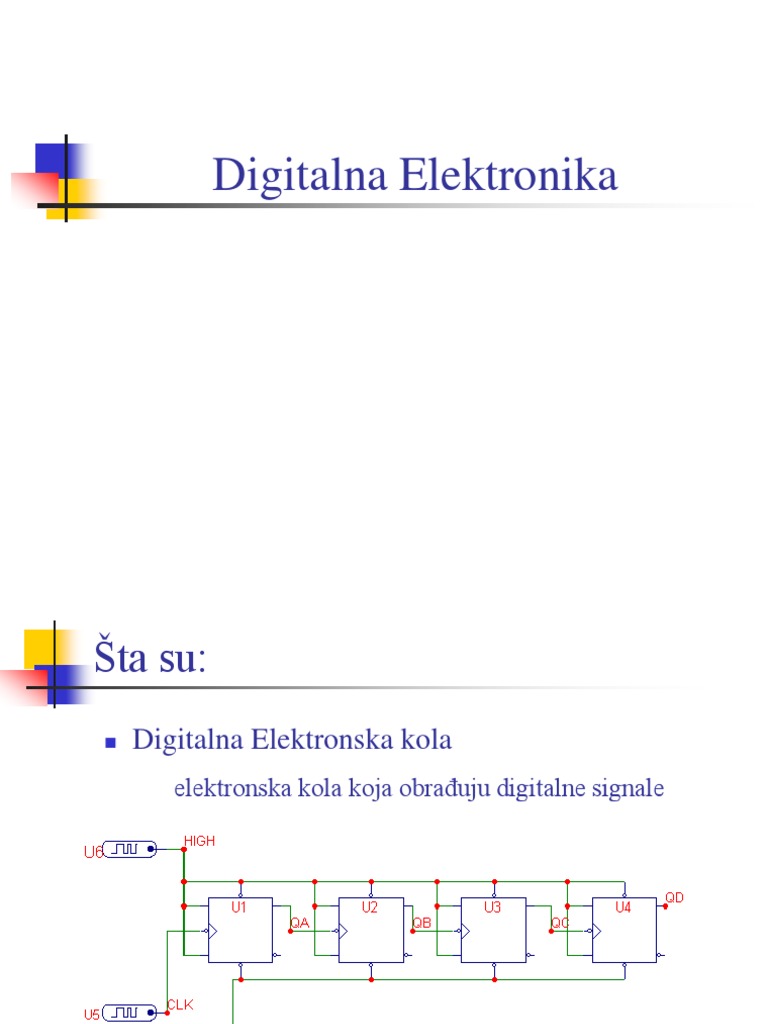 Digitalna Elektronika | PDF