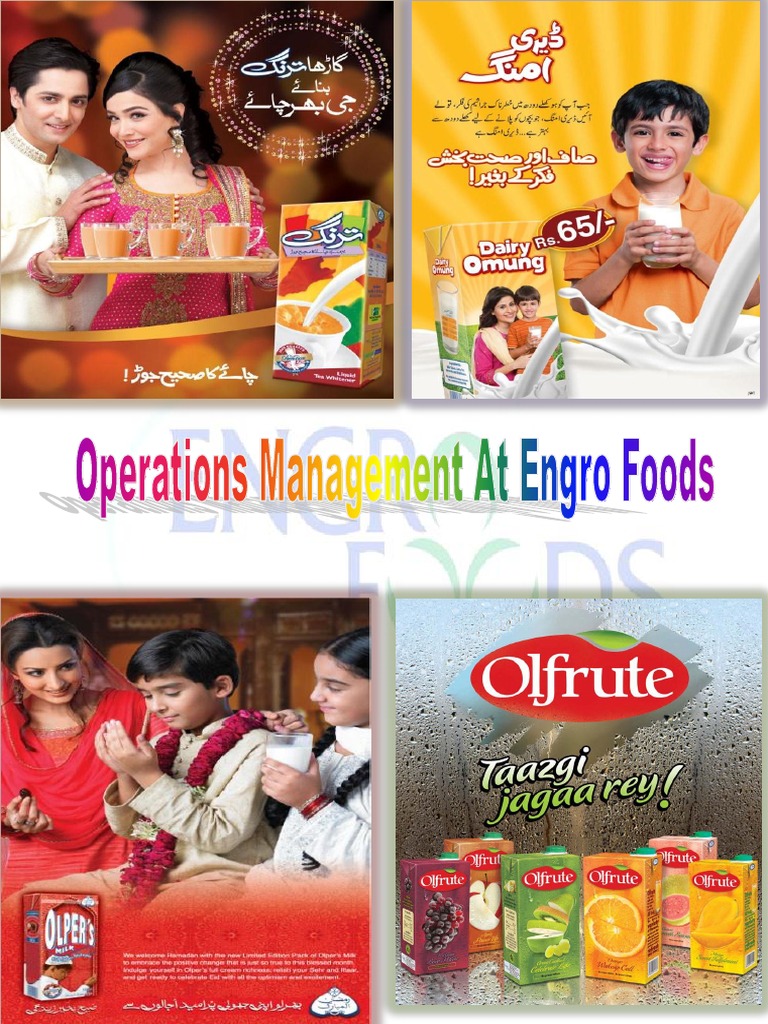 Engro Foods Report | PDF | Logistics | Supply Chain Management