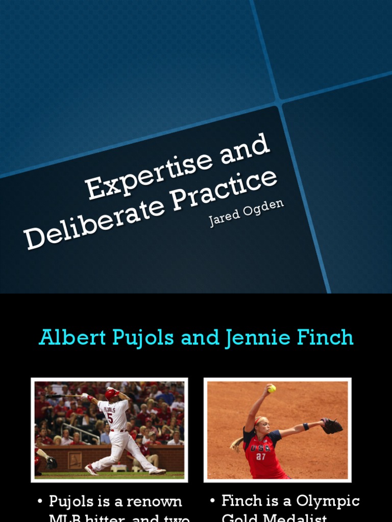 Expertise and Deliberate Practice | PDF | Expert | Brain
