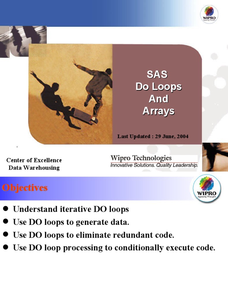 SAS Do Array | PDF | Control Flow | Sas (Software)