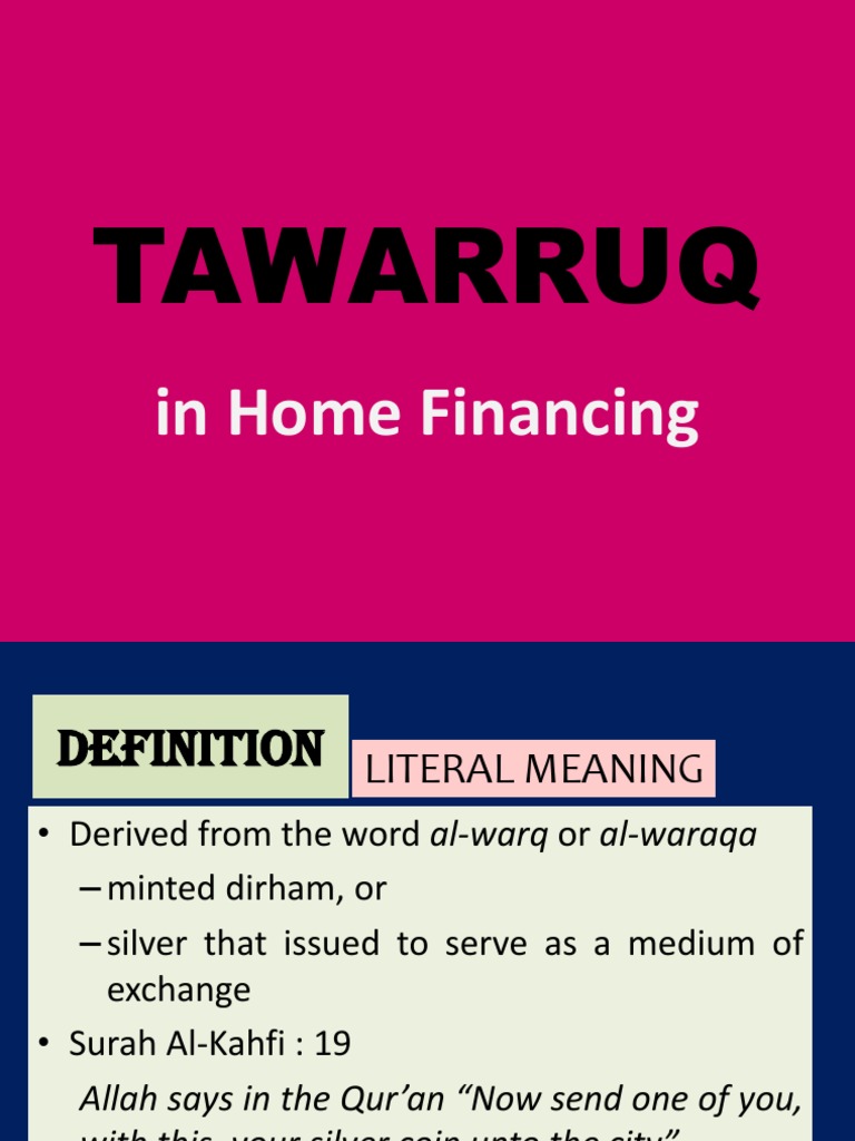 TAWARRUQ | Sales | Financial Transaction