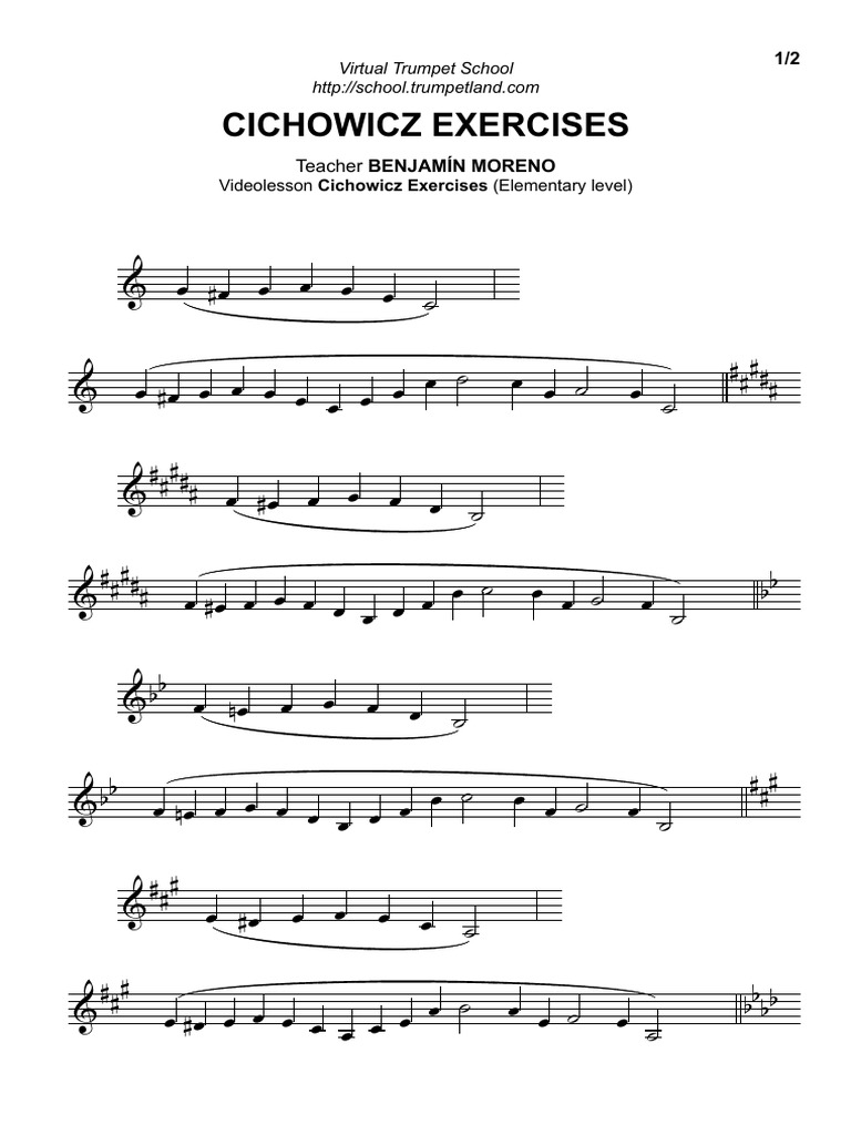 Cichowicz Exercises | PDF