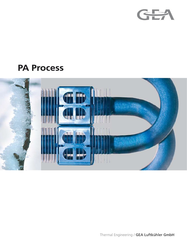 GEA Luftkühler Pioneer in PA Process Equipment | PDF | Heat Exchanger ...