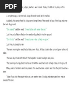 The Goose That Laid Golden Eggs Story | PDF | Home & Garden | Poetry