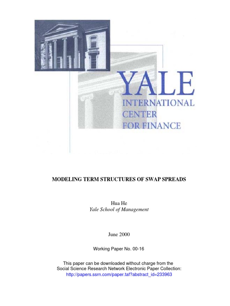 Modeling Term Structures of Swap Spreads | PDF | Yield Curve | Swap ...