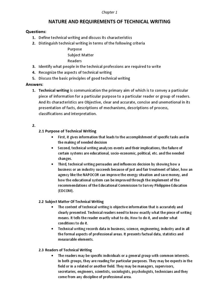 Essentials of Technical Writing | PDF | Information | Cognitive Science