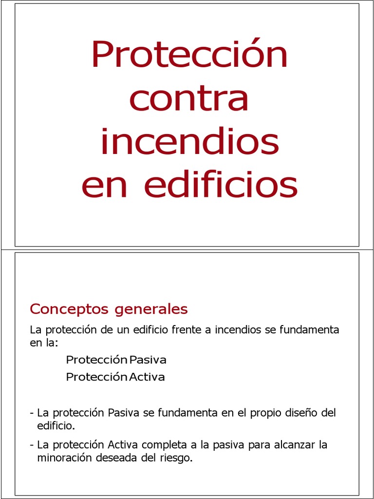 Cte DB Si Explicado y Resumido | PDF | Estacionamiento | Protección ...