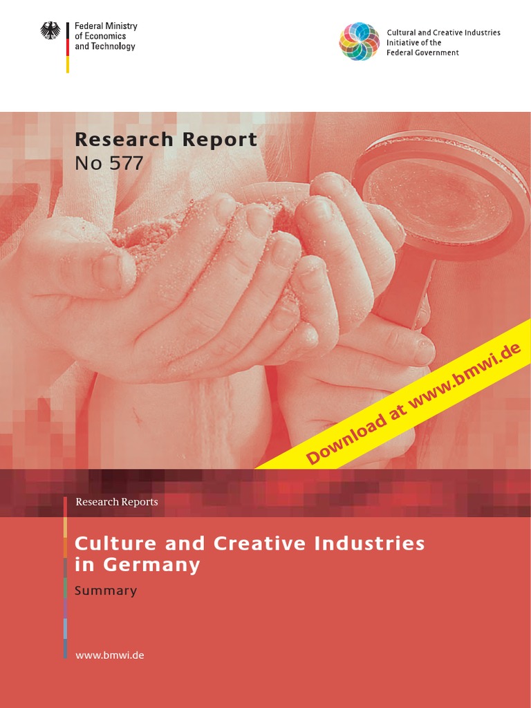 Culture and Creative Industries in Germany | PDF | Innovation | Self ...