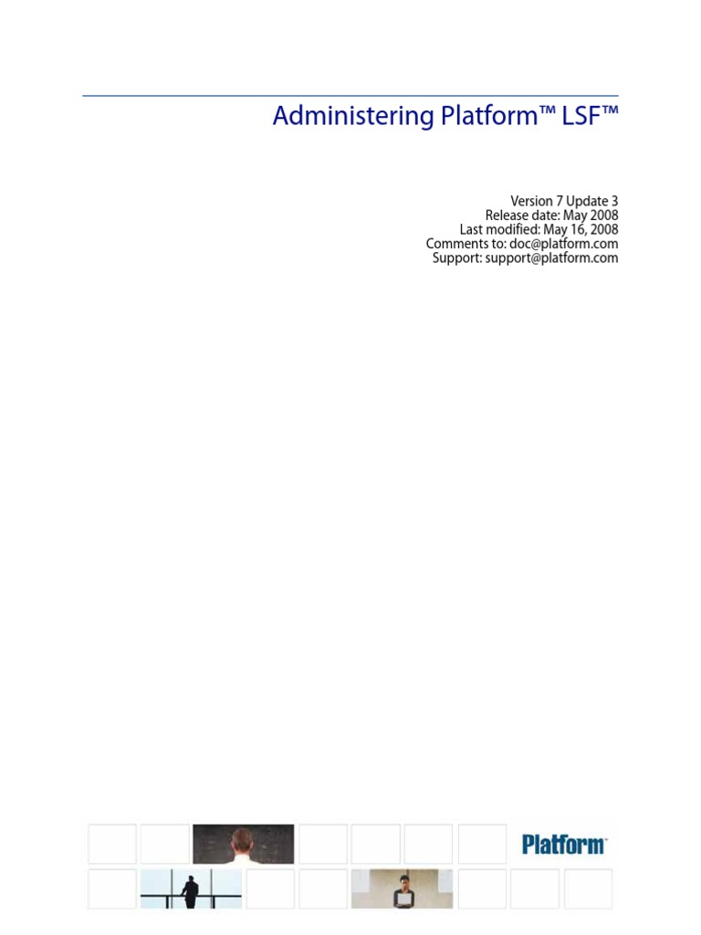 LSF Admin | PDF | Trademark | Scheduling (Computing)