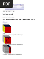 Rumus Rubik 3x3 Pemula | PDF