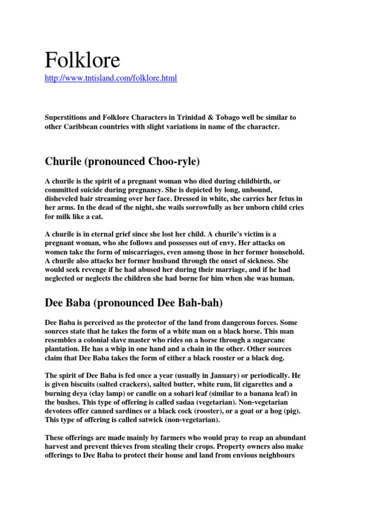 Folklore: Churile (Pronounced Choo-Ryle) | PDF | Mermaid | Pregnancy