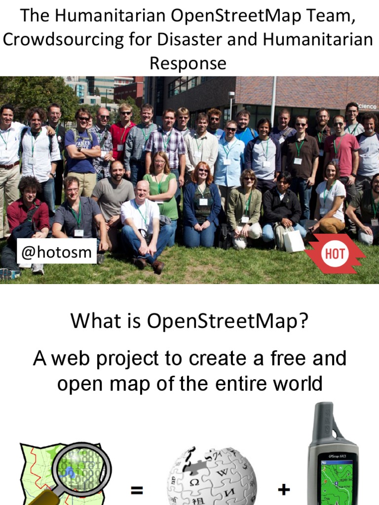 Humanitarian OpenStreetMap Overview | PDF | Data | Computing