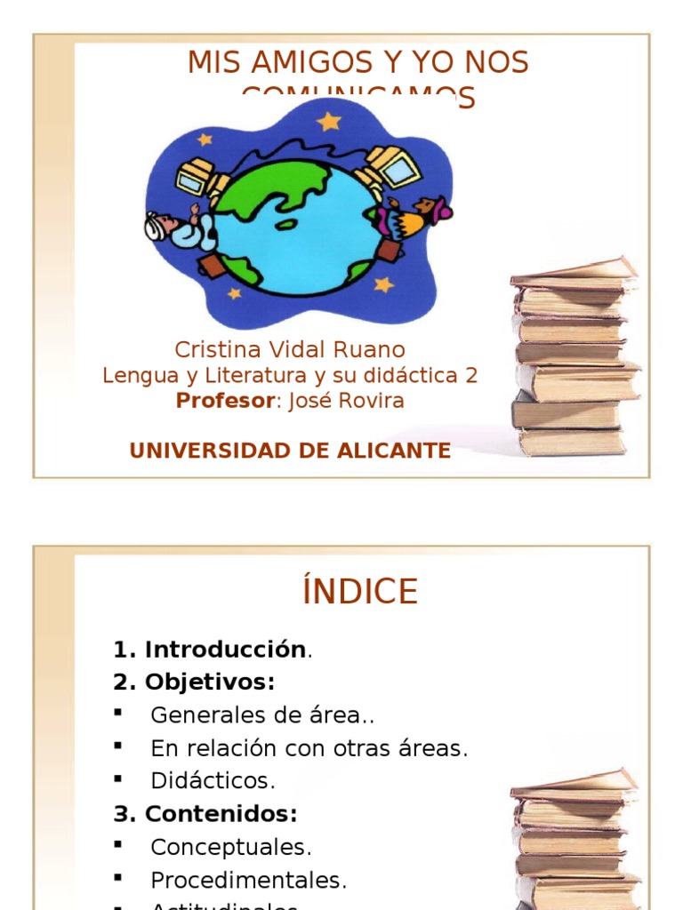Mis Amigos y Yo Nos Comunicamos | Comunicación | Evaluación
