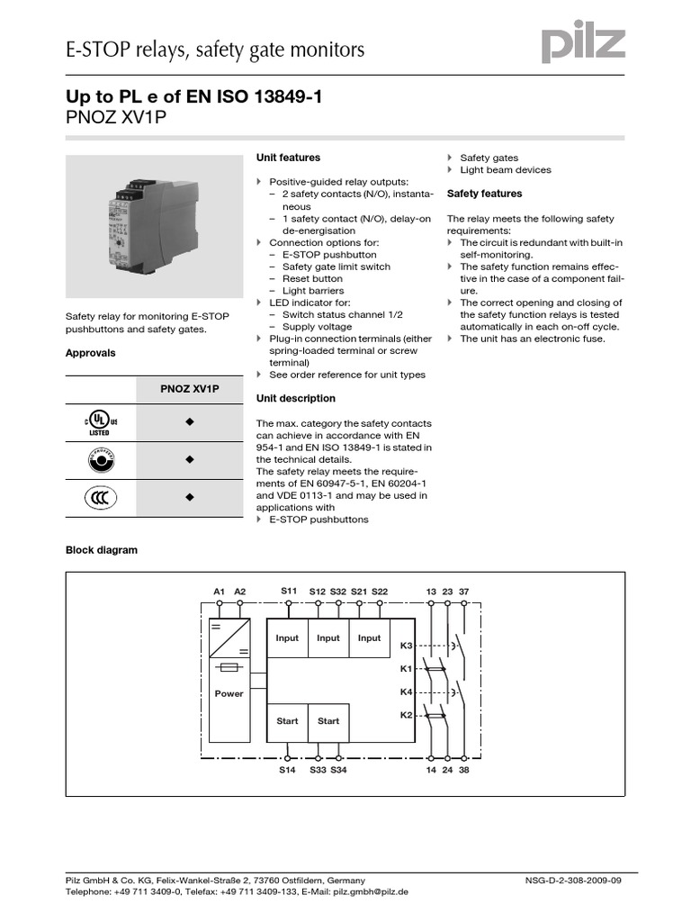 pilz | Relay | Electrical Connector