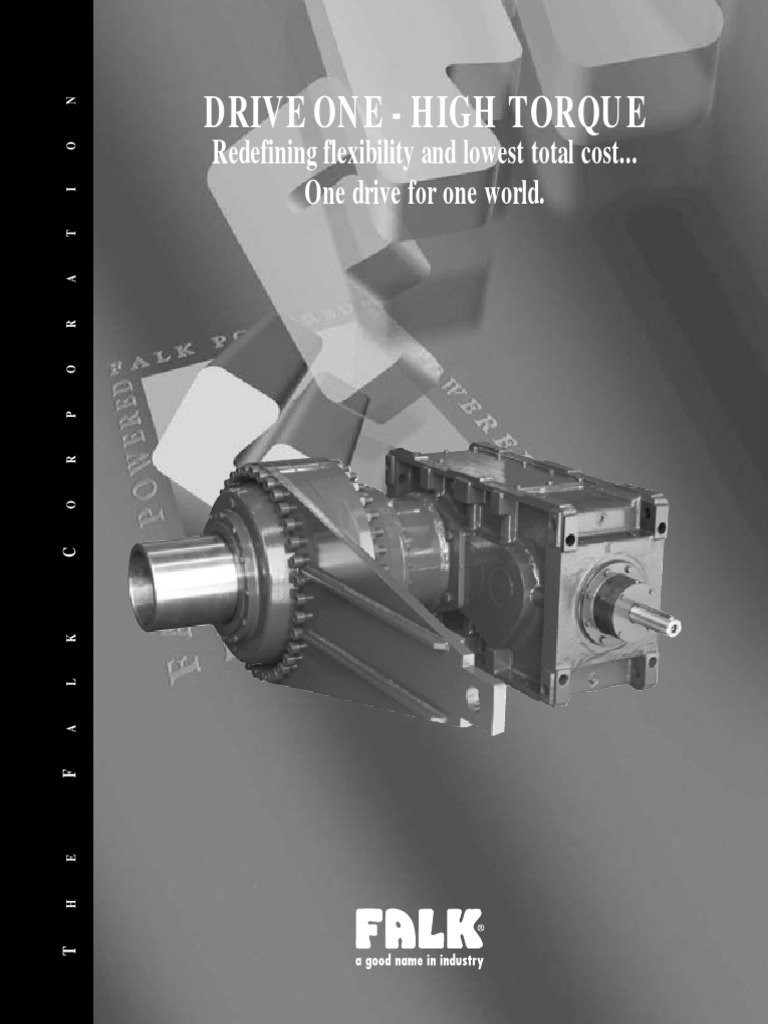 M161-120 - Falk Drive One High Torque Gear Drives - Catalog | PDF ...