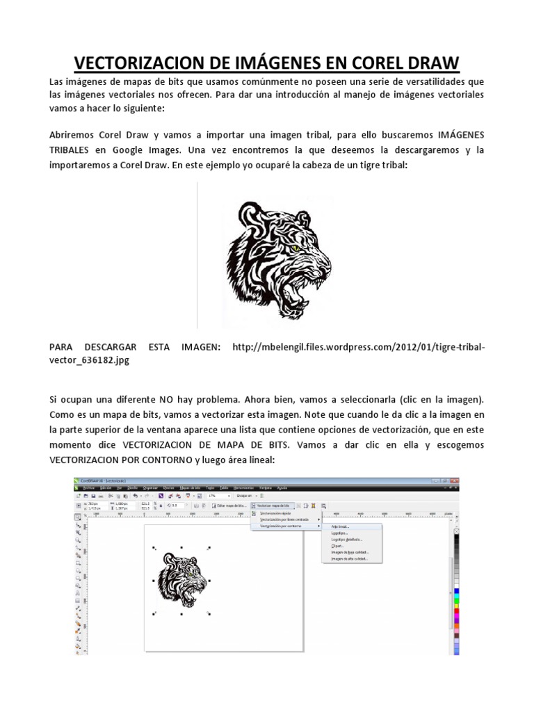 Vectorizacion de Imágenes en Corel Draw | Imagen | Point and Click