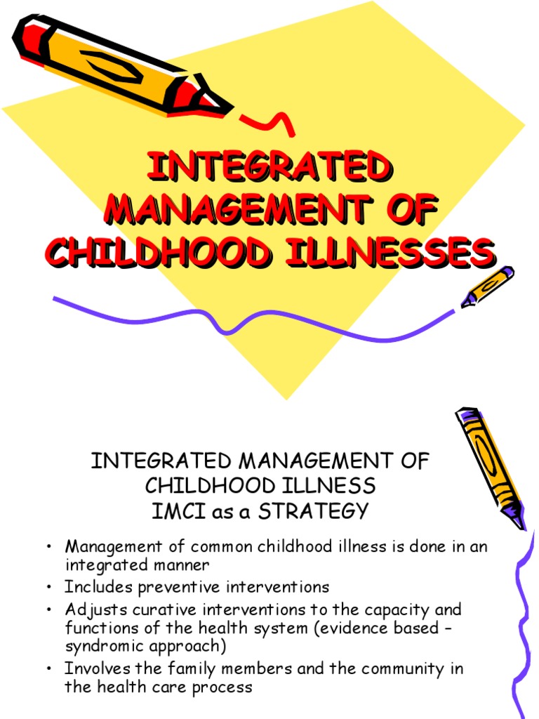 Integrated Management of Childhood Illnesses | PDF | Diarrhea | Malaria