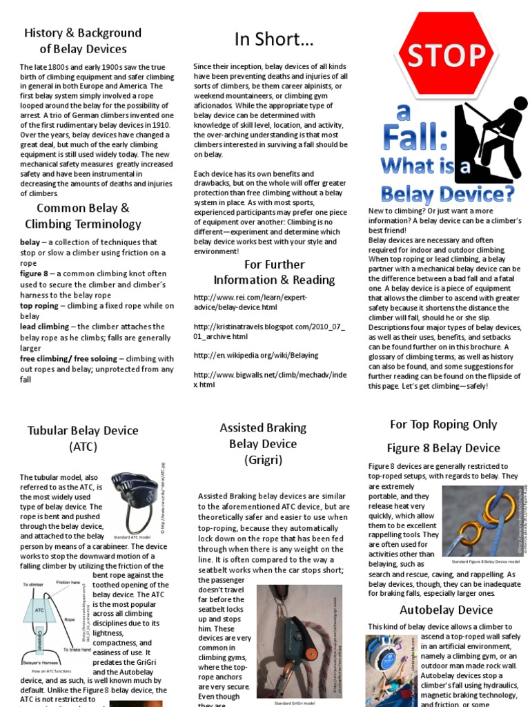Techdef Belay Device | PDF | Mountaineering | Adventure Travel
