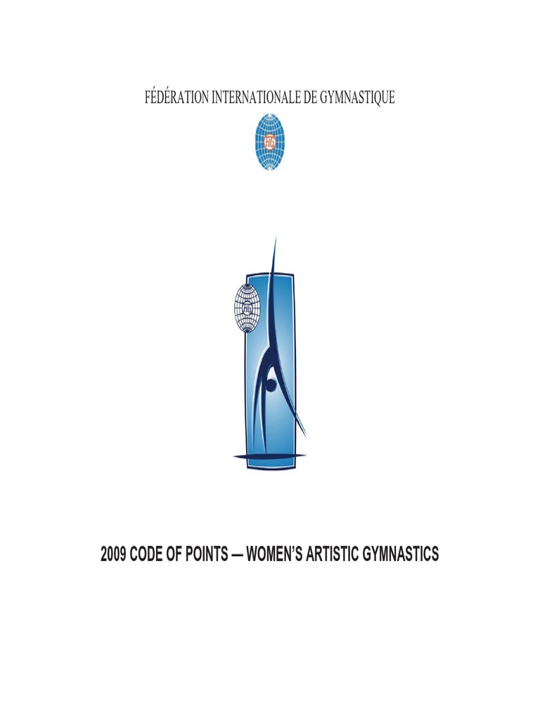 FIG 2009 Code of Points Guide for Women's Artistic Gymnastics | PDF ...
